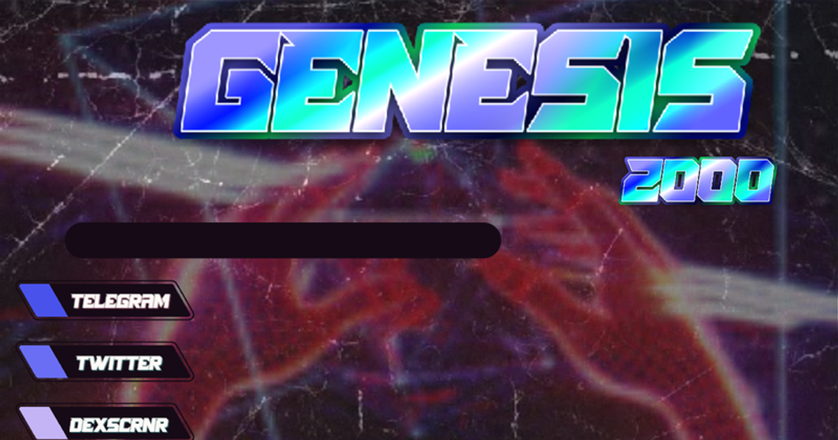 GENESIS2000 I $GENESIS